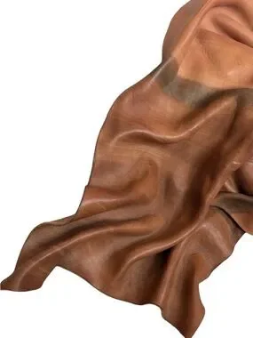 Vintage | Art | African Leather 3 Dimension Woman Face Blowing Scarf ...